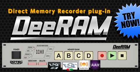 DOTEC-AUDIO（ドーテック・オーディオ） - VST & AU plug-ins